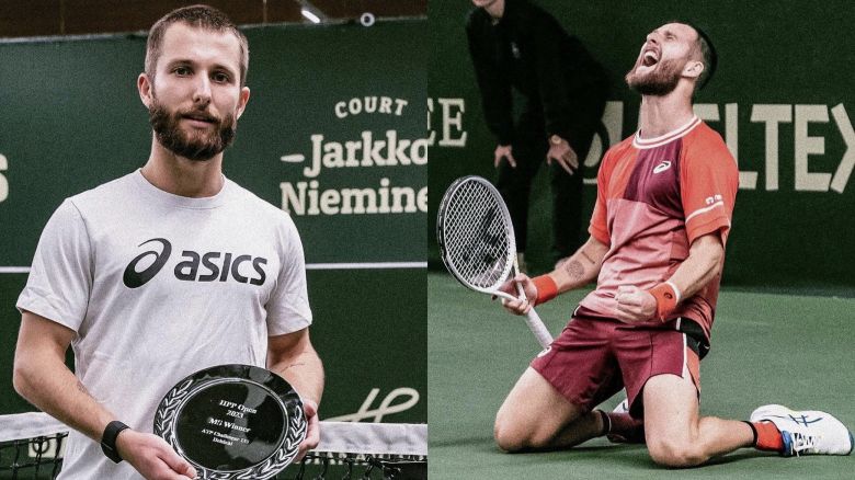 Tennis. Helsinki (CH) - Courageux, Corentin Moutet a gagné son 1er ...