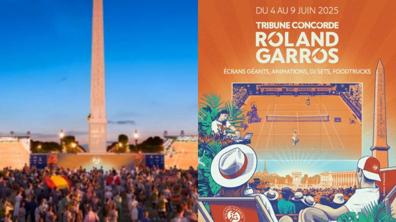 Tennis. Roland-Garros - La «Tribune Concorde» de Roland-Garros du 4 au ...